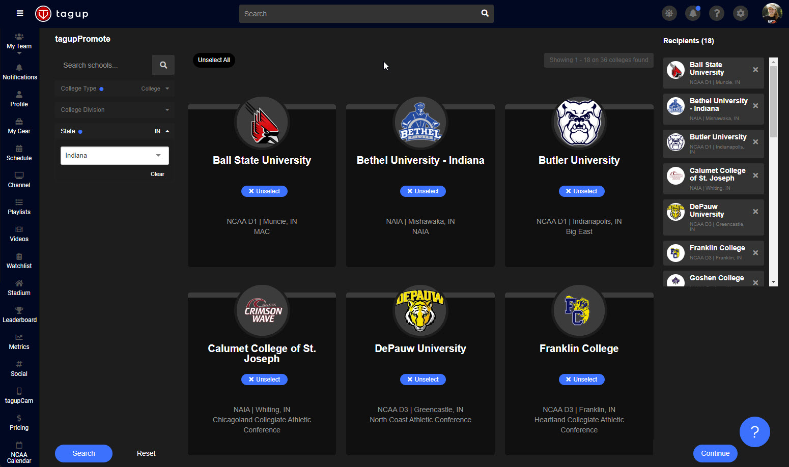 Players | Top Gun Events